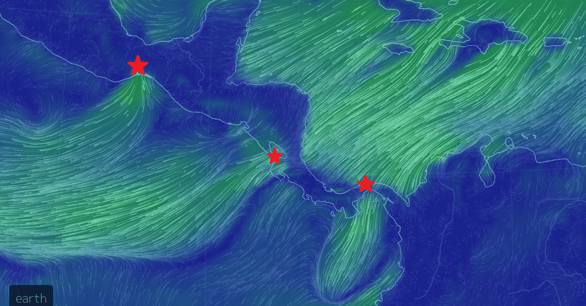 Surf Science: The Papagayo Winds of Costa Rica